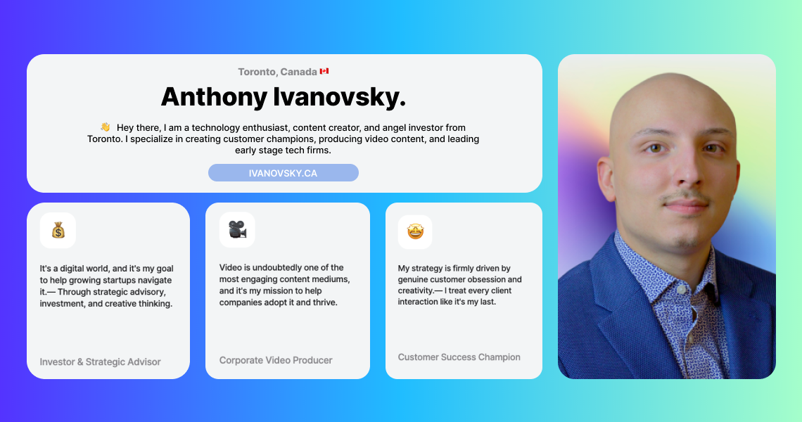 Anthony Ivanovsky | Ivanovsky.ca